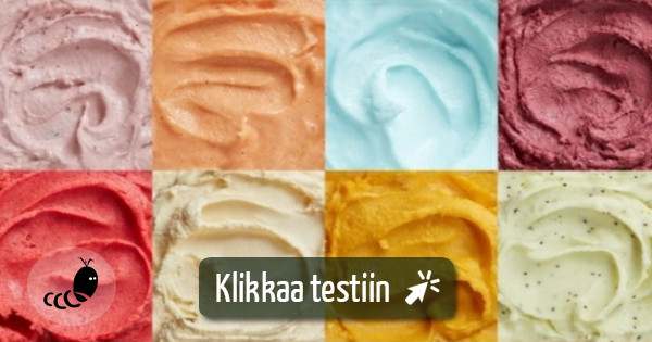 Testaa - Mikä jäätelömaku olet? | Testimato