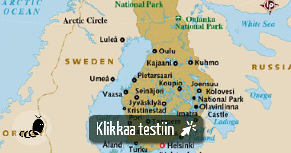 Testaa - Missä kaupungissa sinun kuuluisi asua? | Testimato