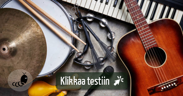 Testaa - mikä soitin [asiaa +oon takas] | Testimato