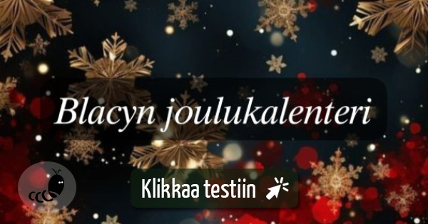 Testaa - Joulukalenteri, luukut 13-14 | Testimato