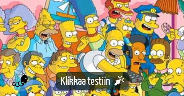 Testaa - Simpsons!/Simpsonit! | Testimato