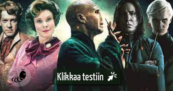 Testaa - Kuka Harry Potter pahis olisit?💙 | Testimato