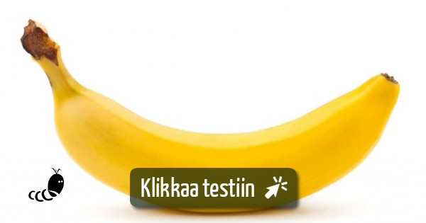 Testaa - Kummasta päästä banaani avataan (ja muita samanlaisia ...