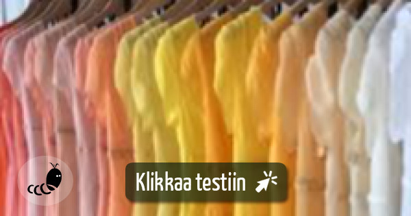 Testaa - Mikä vaate olet | Testimato