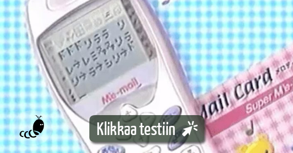 Testaa - Arvaan ikäsi :3 | Testimato