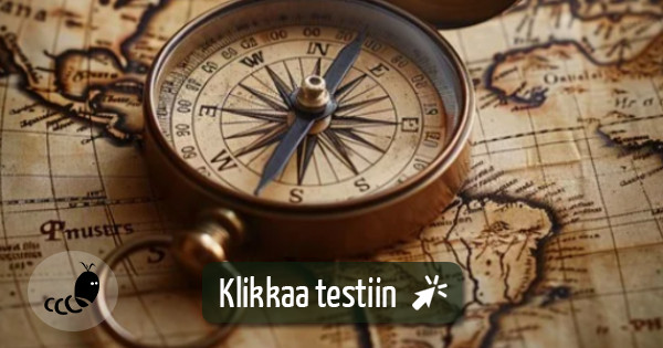 Testaa - Tunnetko ilmansuunnat? 🧭 | Testimato